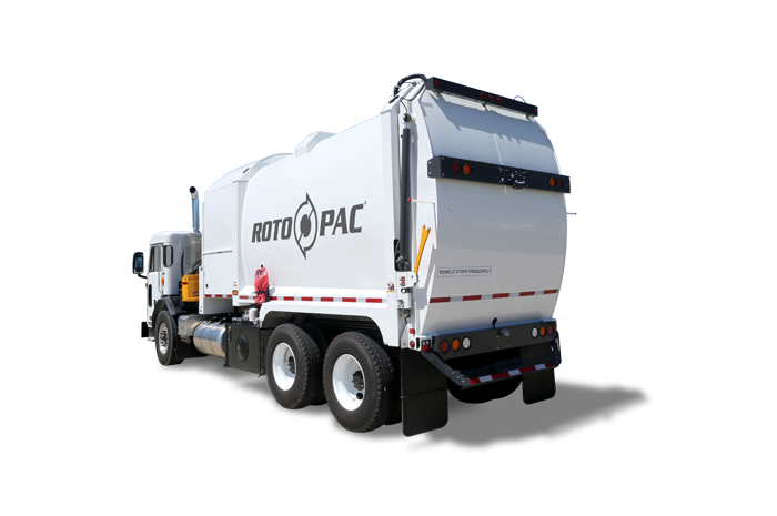 ROTO PAC Automated Side Loader | Central California Refuse Services, Inc.